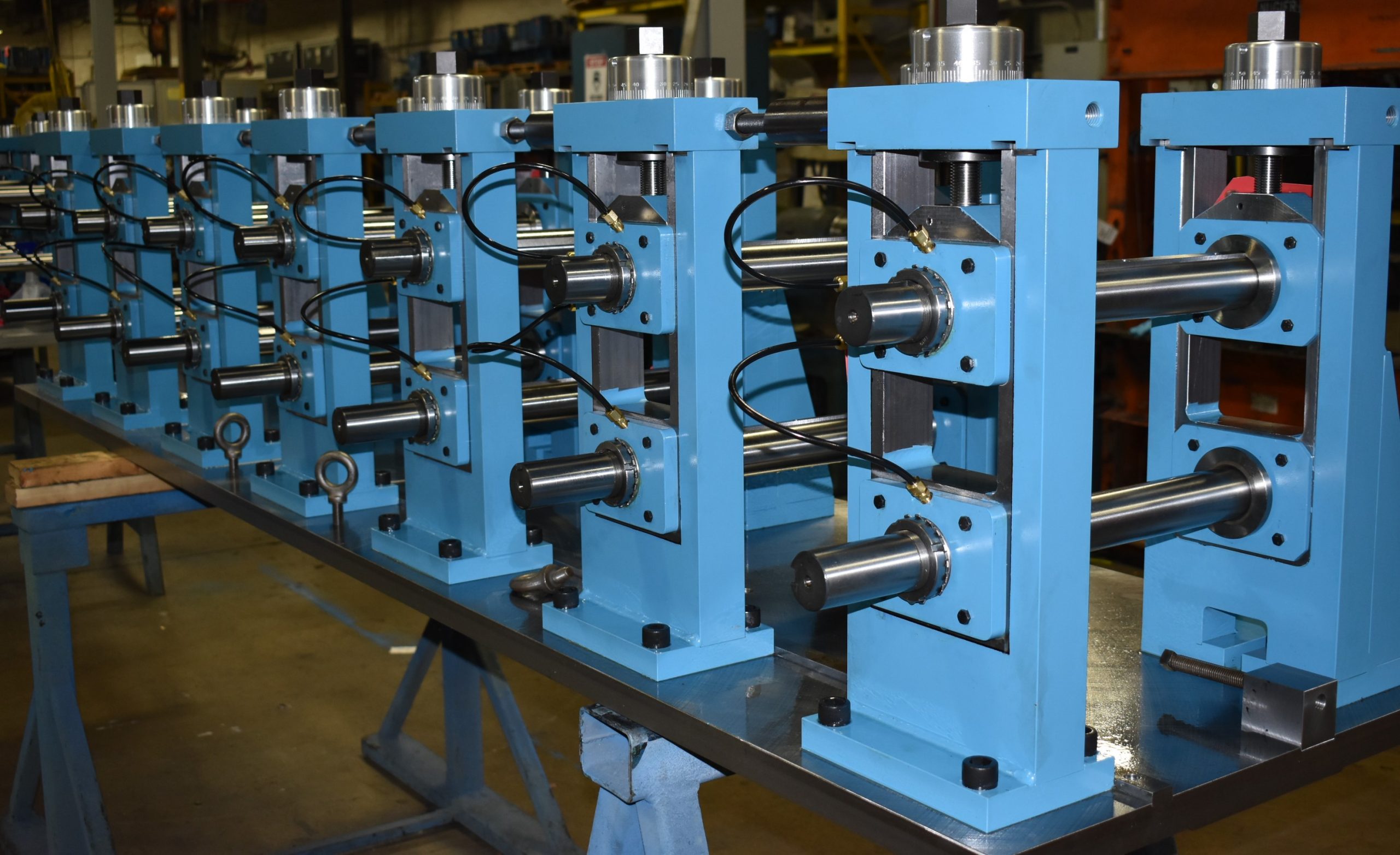 T&H Lemont Ships New RF-100 Roll Form Mill Rafts System with New Stands ...