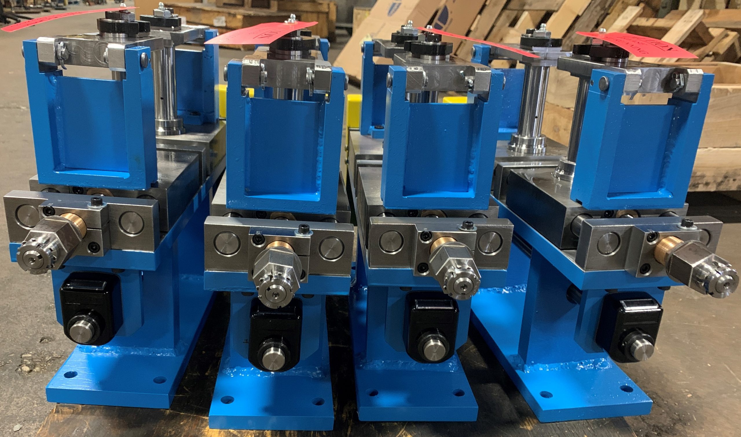 New WU-15 Style Fixed Height Side Stands - T&H Lemont